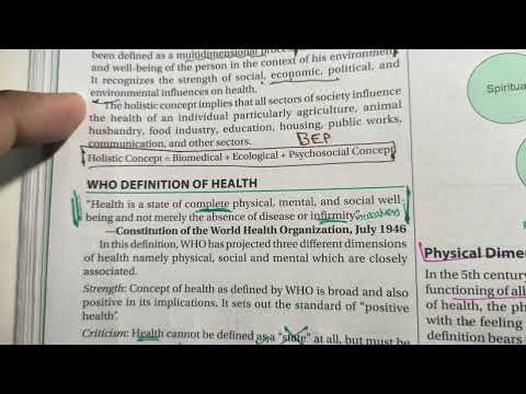 Definition of Health - WHO