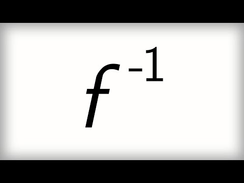 4.2 Inverse functions - The theory