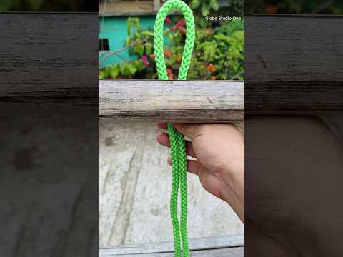 Essential knot for daily life | How to tie rope knot #camping #knotting #lifehacks #survivalknots
