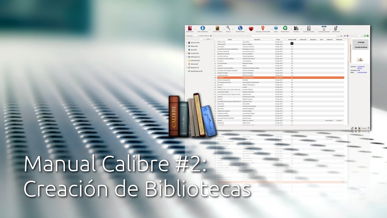 Calibre Manual #2: Creating and Managing Libraries