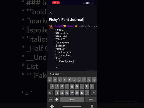 New And Improved, Discord Fonts. : #discord #fonts #font #discordserver #secrets #secret #fun #cool