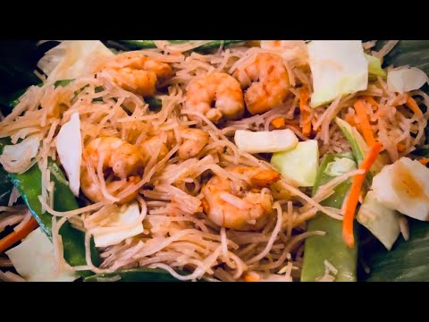 Traditional Shrimp Pancit Bihon Recipe
