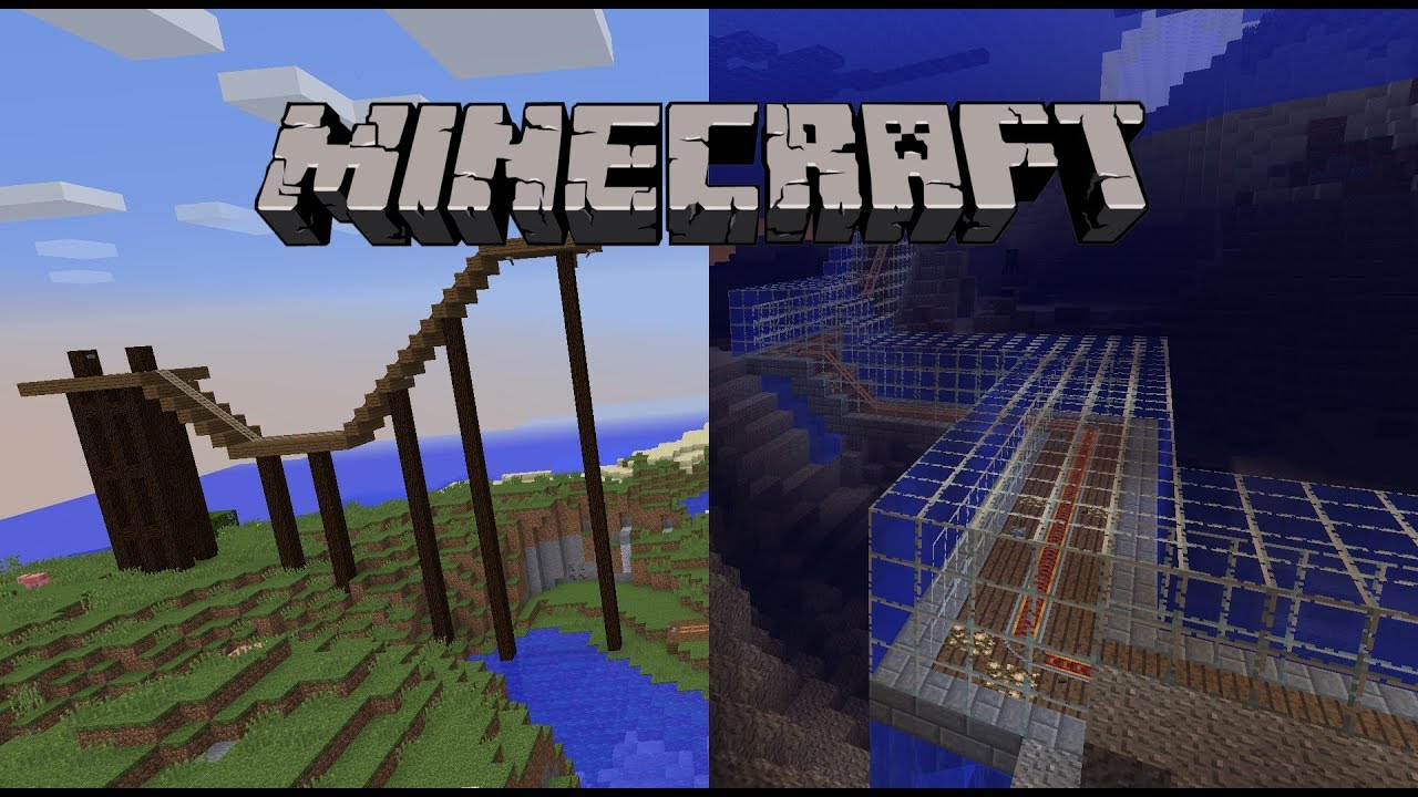 Minecraft Timelapse: ROLLERCOASTER! Pt. 1
