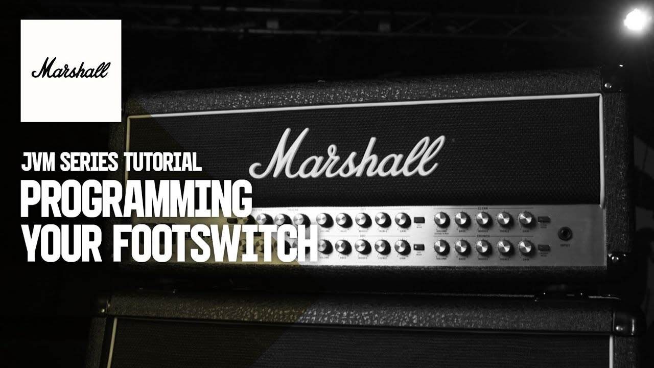 JVM Tutorials | Programming your Footswitch