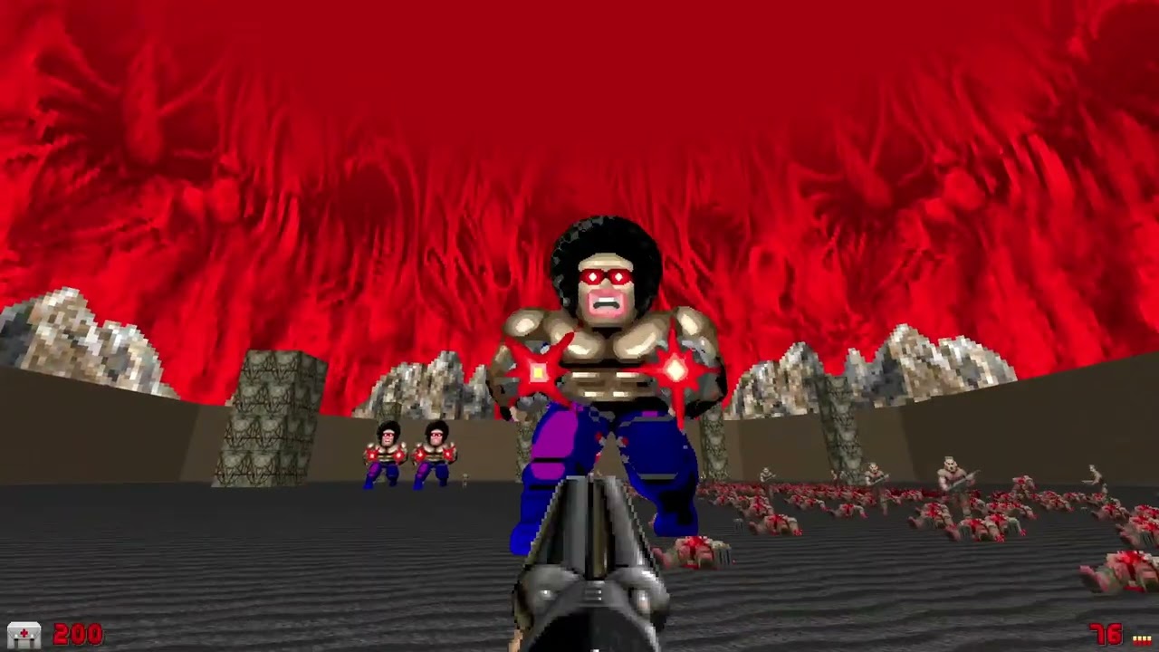 Doom 2 Custom Enemy-Gangsta Grosse Modification