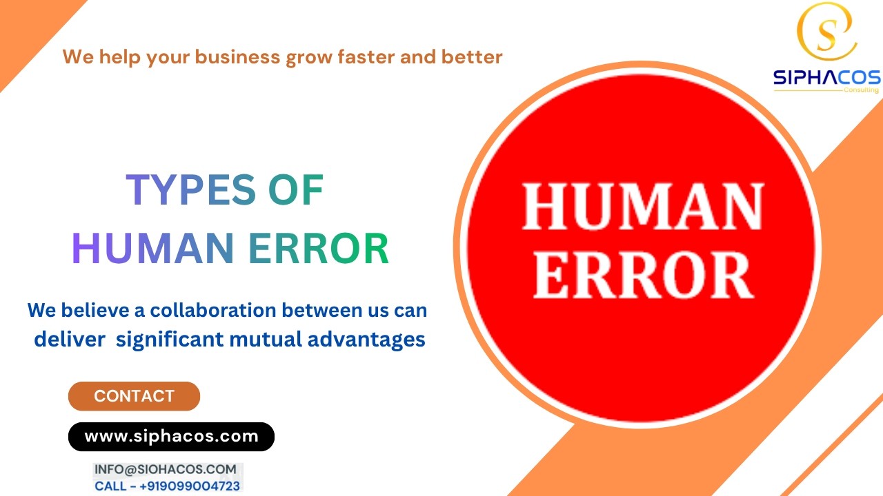 #449 SIPHACOS TYPES OF HUMAN ERROR