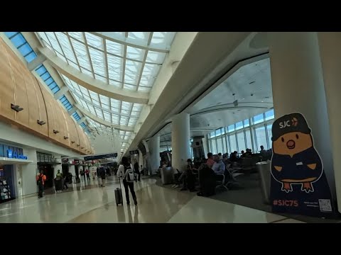 San Jose (SJC) International Airport Terminal B Walkthrough