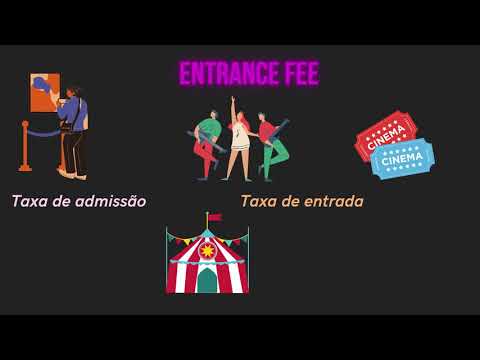 Different ways of using the word, FEE.