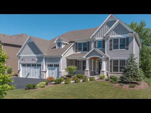 Custom Home Tour of New House at Amberwood Estates in Wheaton IL from Keim Corp