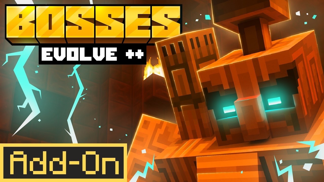 BOSSES EVOLVE++ ADDON New Bosses Weapons and Survival Challenges in-depth review