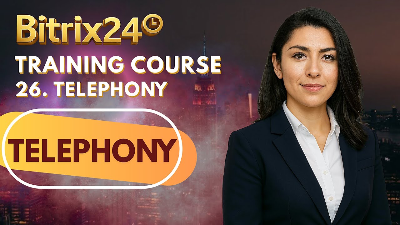 Bitrix24 Training Course 26. Telephony