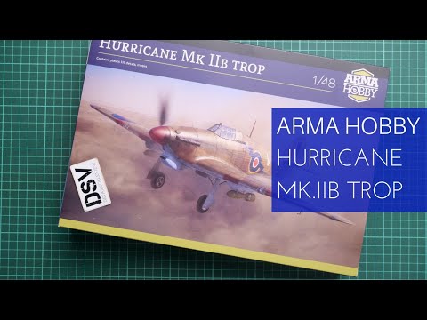 Hurricane Mk IIB Trop, Arma Hobby 40008 (2024)