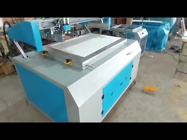 Screen Printing Machine - Techdyne Semi Automatic Screen Printing ...