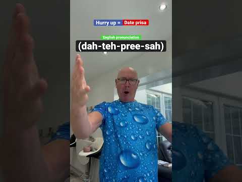 Learn Spanish - #shorts - HURRY UP in Spanish - #Youtubeshorts - Spanish Lessons