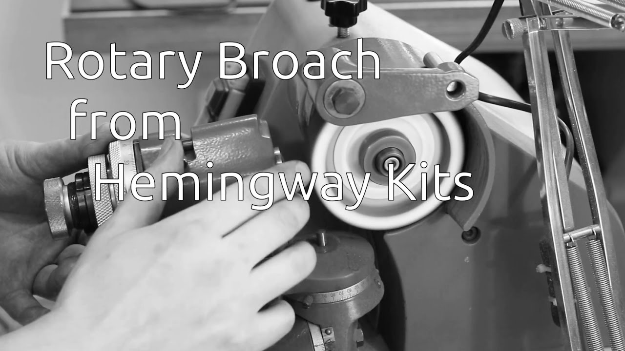 Compact rotary broach - Part 3