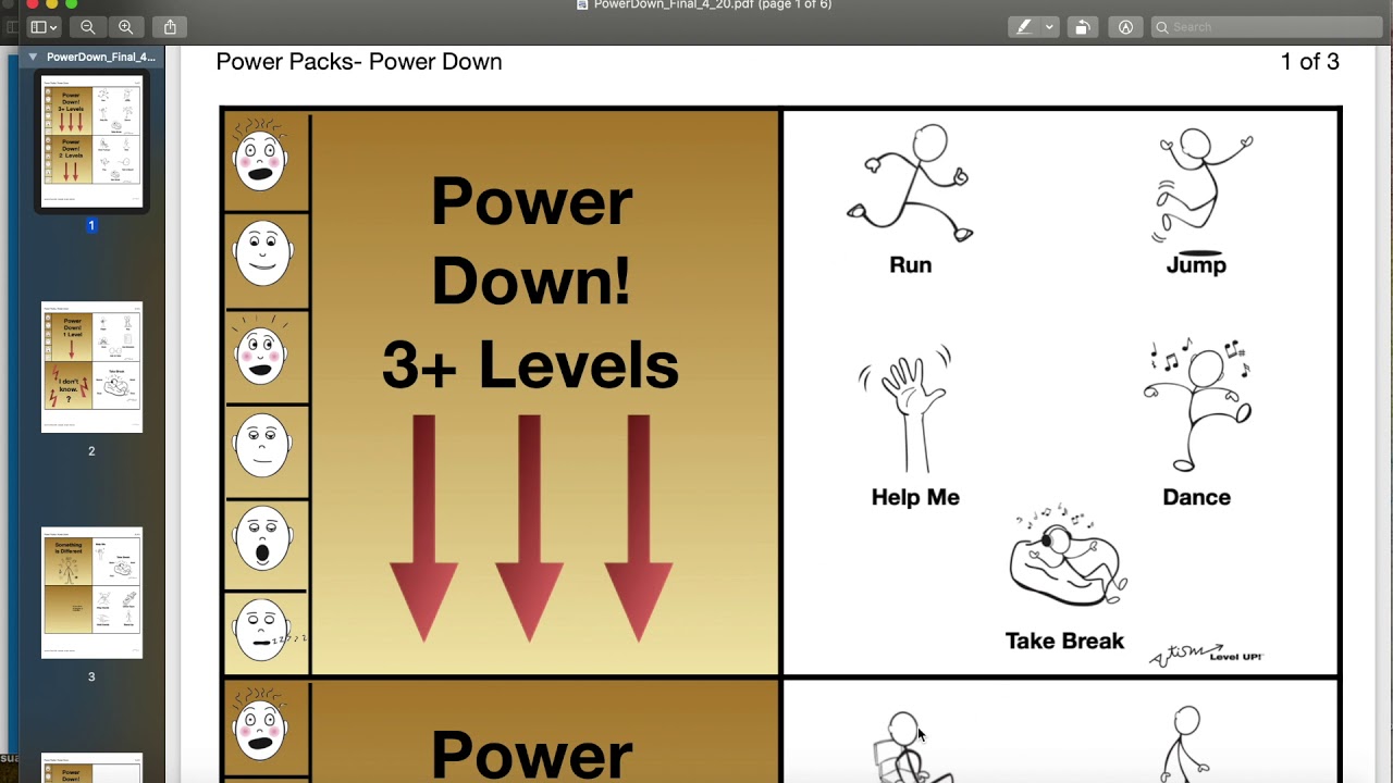 POWER Packs for Navigating Energy Levels