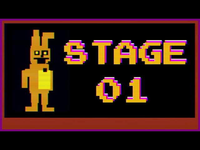 FNAF 3 Stage 01 Minigame Minecraft Map