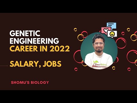 Genetic engineering courses after 12th | Genetic engineering career jobs and salary