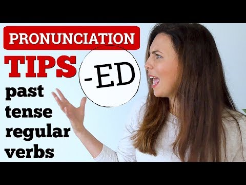 3 Simple Pronunciation Tips π Past Tense English Verbs