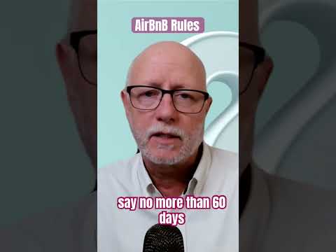 AirBnB Rules for Investors #Airbnb #shorts