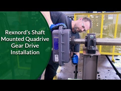 Quadrive Gear Drives - Shaft Mount Gear Drives - Gear | Rexnord
