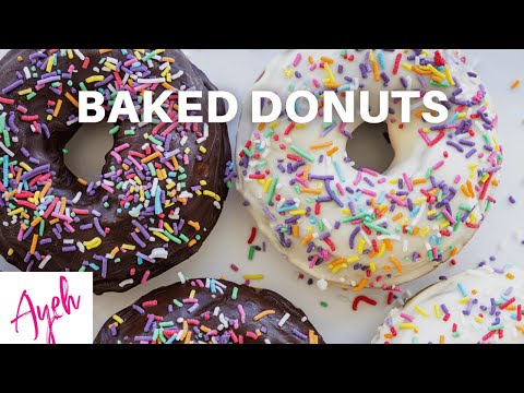 Baked Donuts - Cooking With Ayeh