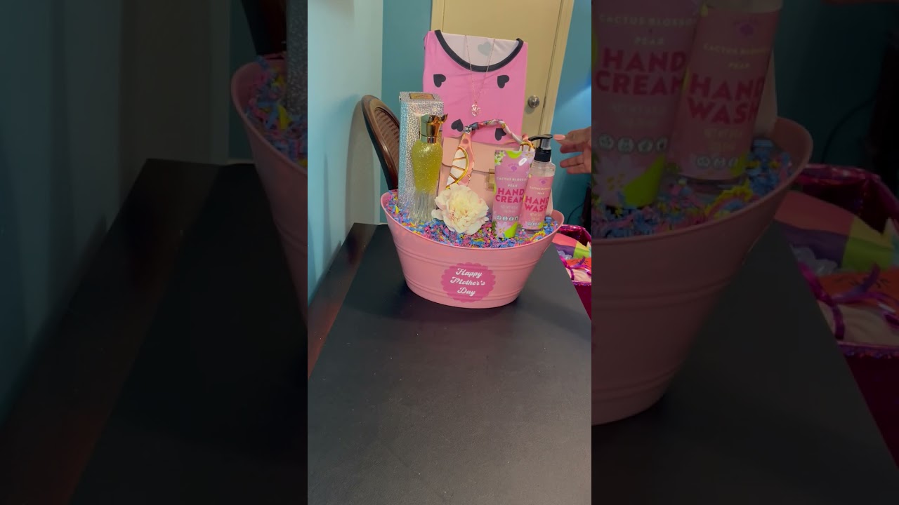 MOTHERS DAY GIFT BASKET IDEA 9 #giftbaskets #beginnerstutorial #basketmaking #mothersday #baskets