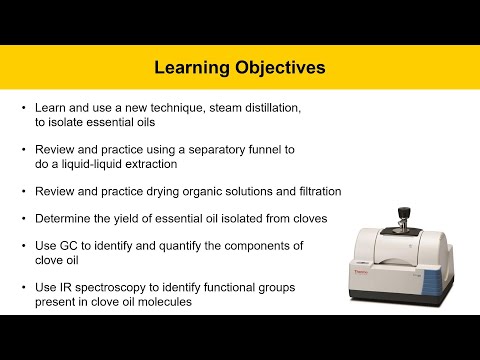 Clove Oil Experiment Part 1, Prelab
