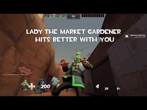 Steam Community :: Video :: [TF2] Lady the Market Gardener Hits Better ...