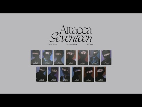 SEVENTEEN (세븐틴) 9th Mini Album 'Attacca' (CARAT VER.)Physical Album Preview
