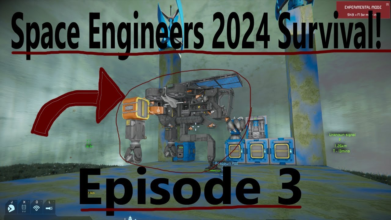 Space Engineers Survival 2024 - Making Some Progress! - Episode 3