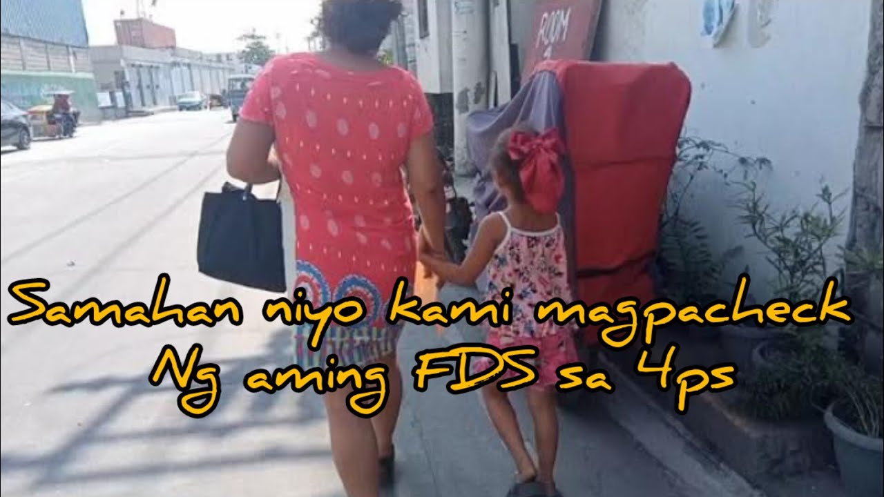 SAMAHAN NIYO KAMI MAGPACHECK NG FDS PARA SA 4PS