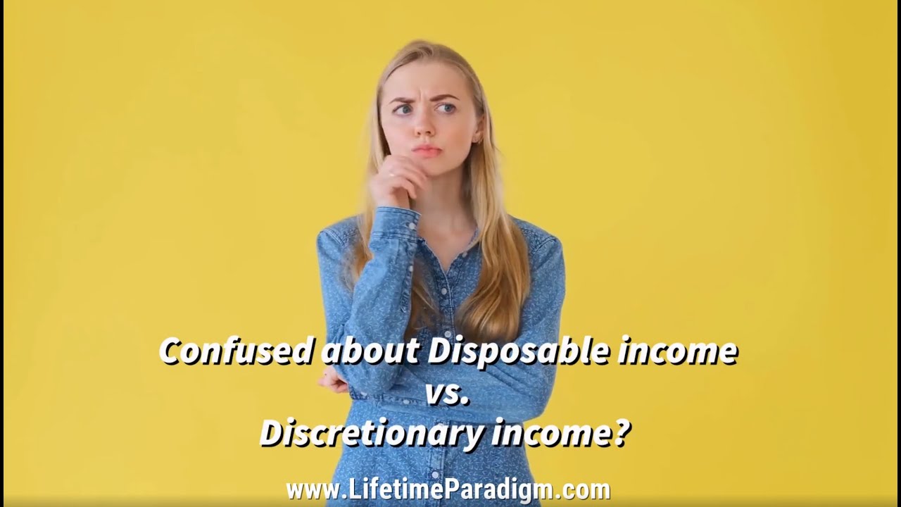 Disposable vs  Discretionary Income