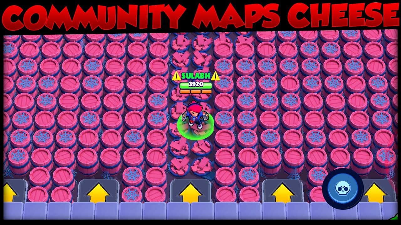 Community Map Cheese (But its Actually Fails) | Brawl Stars MapMaker
