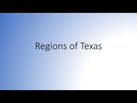 3. Regions of Texas