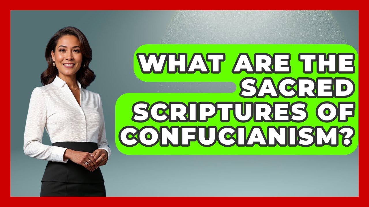 What Are The Sacred Scriptures Of Confucianism? - China Cultural Expedition
