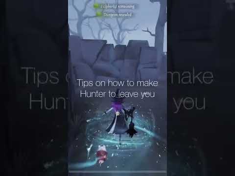Tips on How to make any hunter to leave you β¨ VERY EFFECTIVE β¨ | Identity V