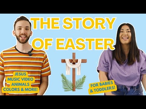 THE STORY OF EASTER | Freedom in Christ! Toddler Learning Videos