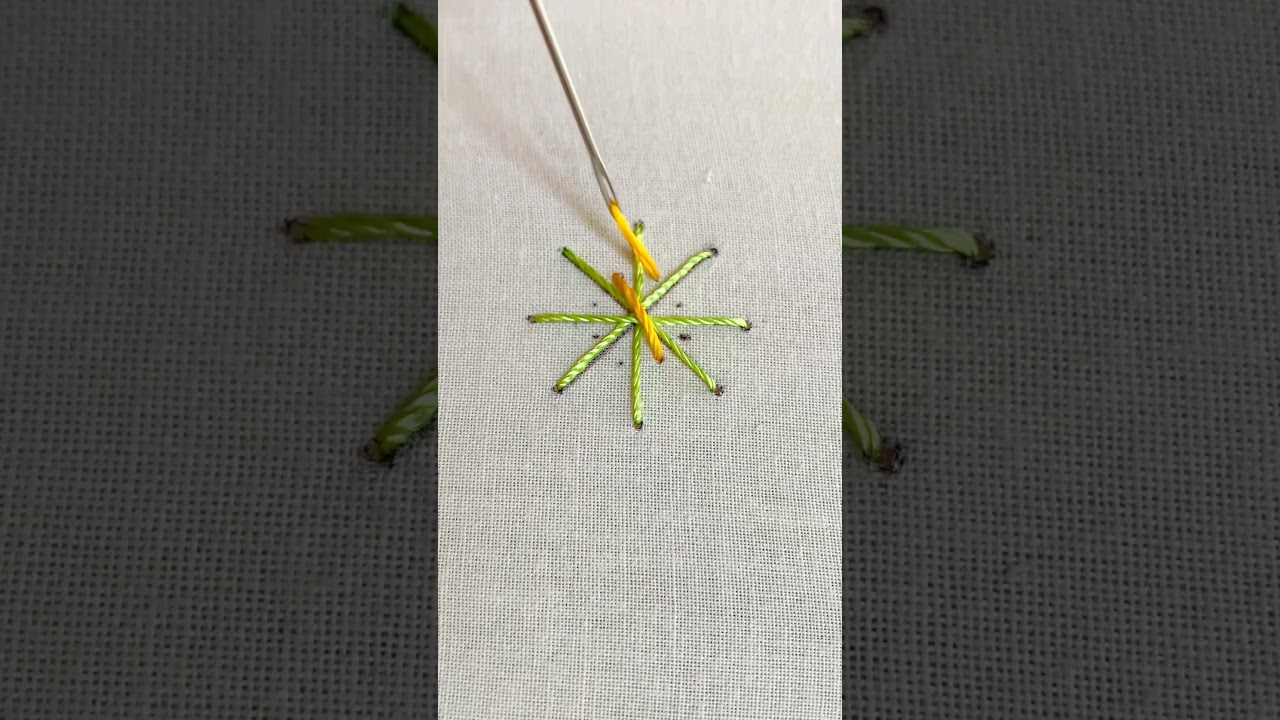 Very easy star stitch