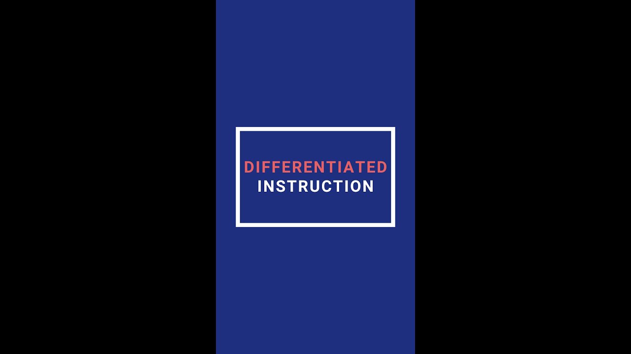 Differentiated Instruction | A LUMSx Course