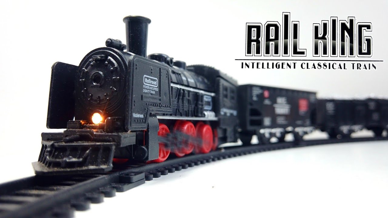 Rail King Intelligent Classical Train Set Review & Running #railking #train #classic