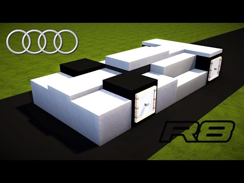 Minecraft: Audi R8 Tutorial Minecraft Project