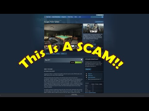 Escape From Tarkov on Steam?! (IT'S A SCAM!)