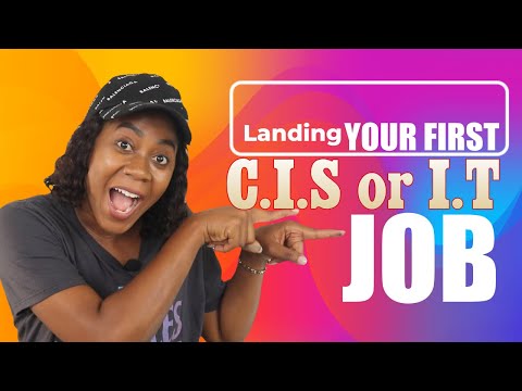 Computer Information Systems | How to land your First CIS or I.T JOB | Let’s GO