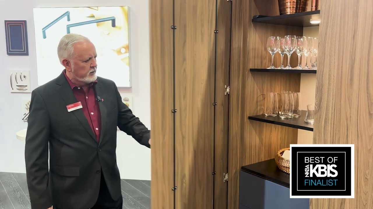 Häfele at KBIS 2025: Concepta III Pivoting Pocket Door