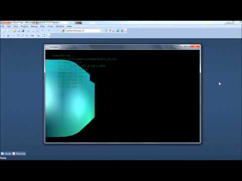 I wrote this application with Xna Game Studio 4.0 ...