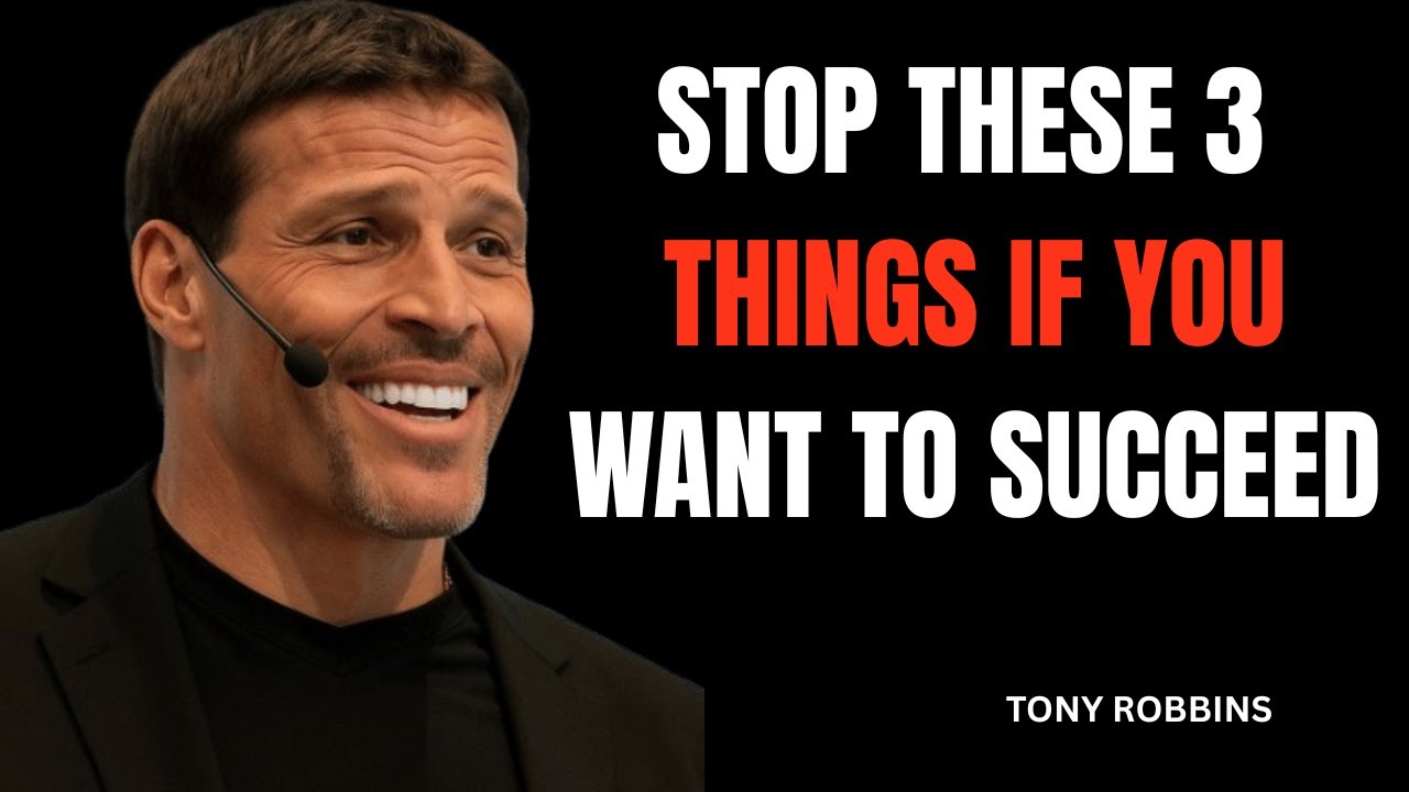 Stop These 3 Things If You Want To Succeed - A POERFUL MOTIVATIONAL SPEECH -