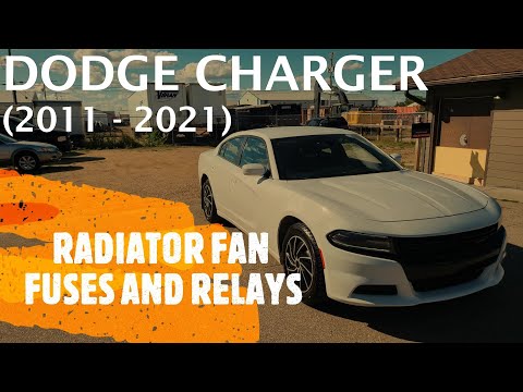 Dodge Charger - RADIATOR FAN FUSES & RELAYS LOCATION (2011 - 2021)