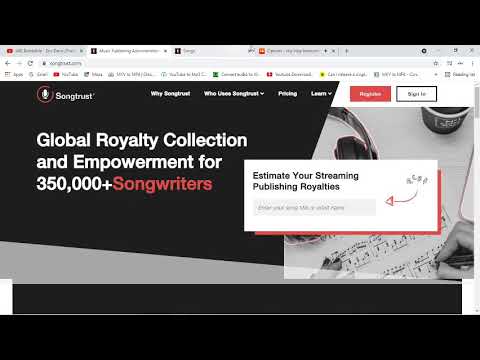 How Much money I made selling music with Songtrust and How to Collect From Your Back Catalog Q1