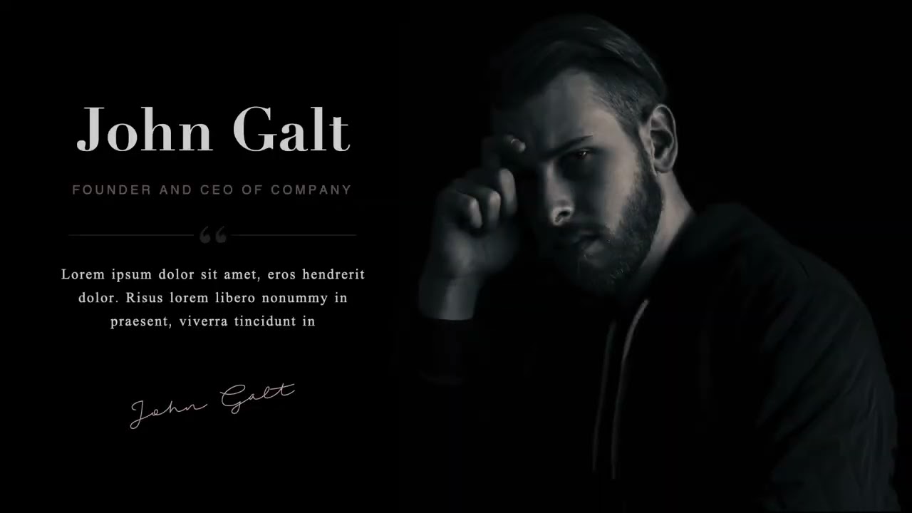 LONDON – Free Minimal Keynote & PowerPoint Presentation Template | Pitch Deck